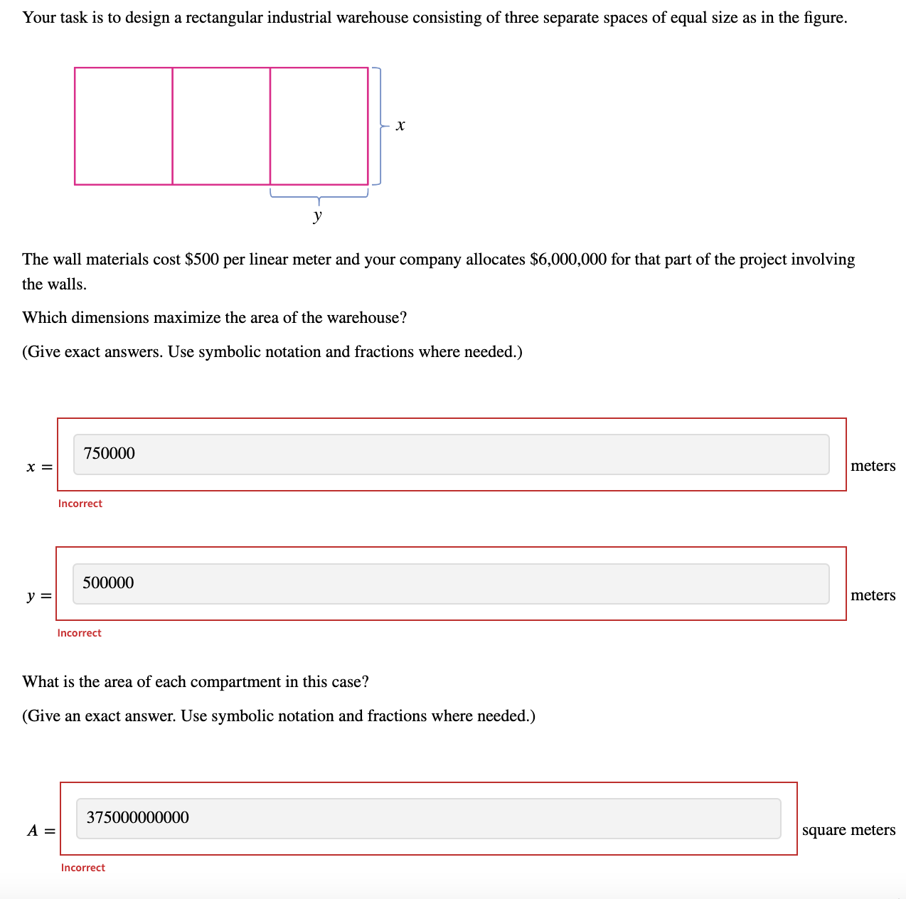 Solved Your task is to design a rectangular industrial | Chegg.com