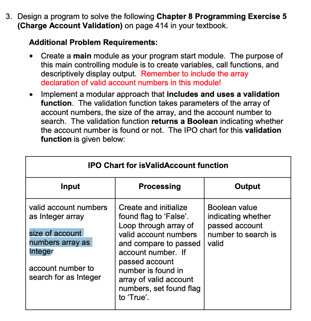 Solved Create A Python Program And Psuedocode That Asks The