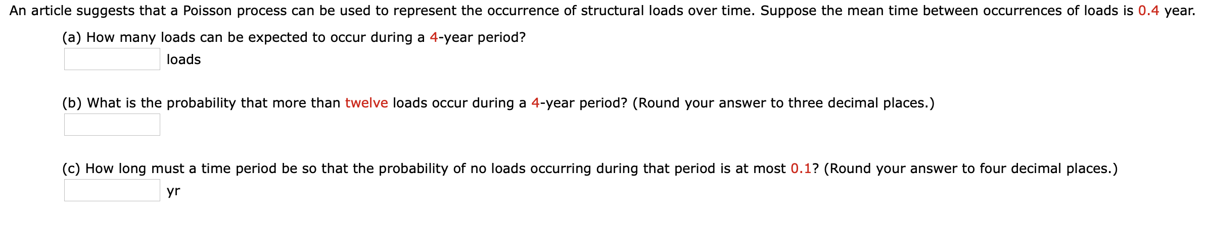 Solved An article suggests that a Poisson process can be | Chegg.com