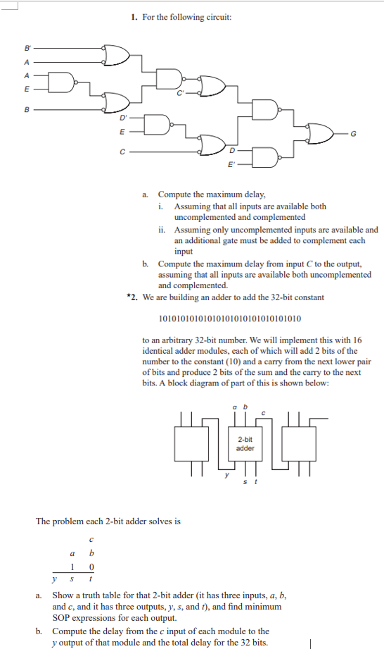 Solved need help with 10(ii only a,b,c,d,e,f)) and Chapter | Chegg.com
