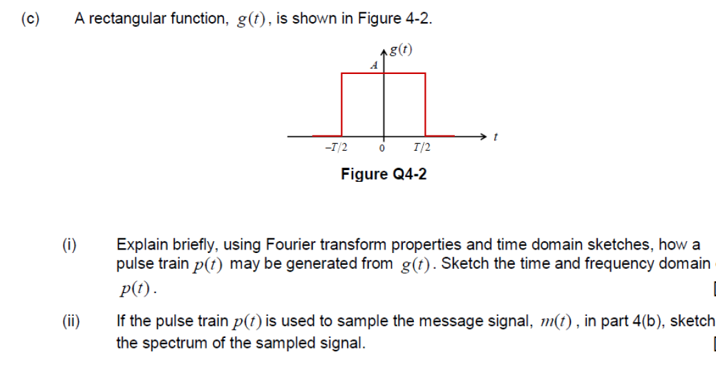 Solved (a) State the Nyquist Sampling theorem. (b) A message | Chegg.com