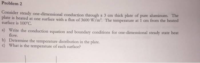 Solved Consider steady one-dimensional conduction through a | Chegg.com