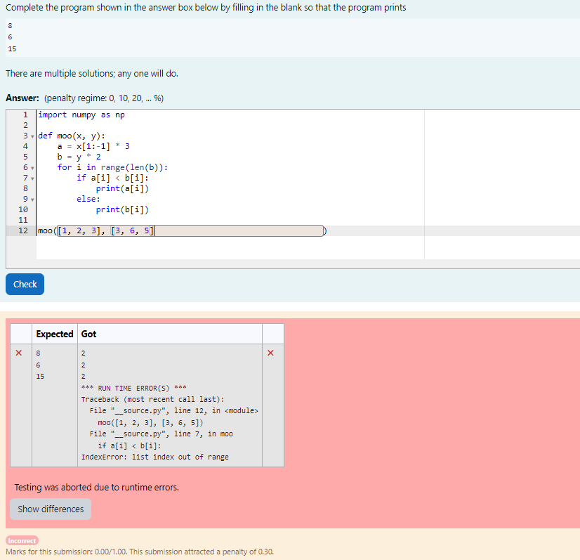 Solved Please help me answer this coding question; you | Chegg.com