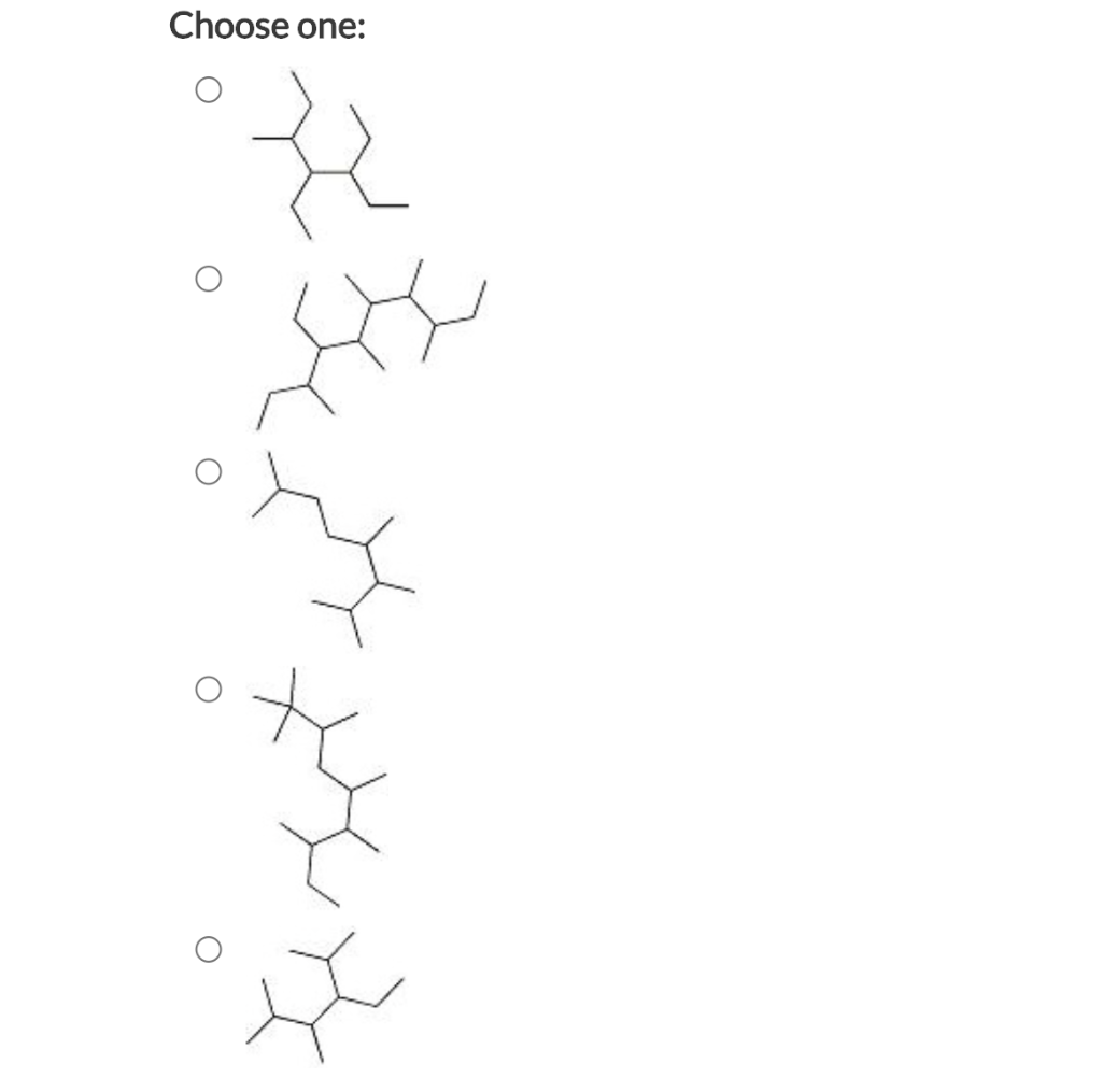 Solved Choose one: * | Chegg.com