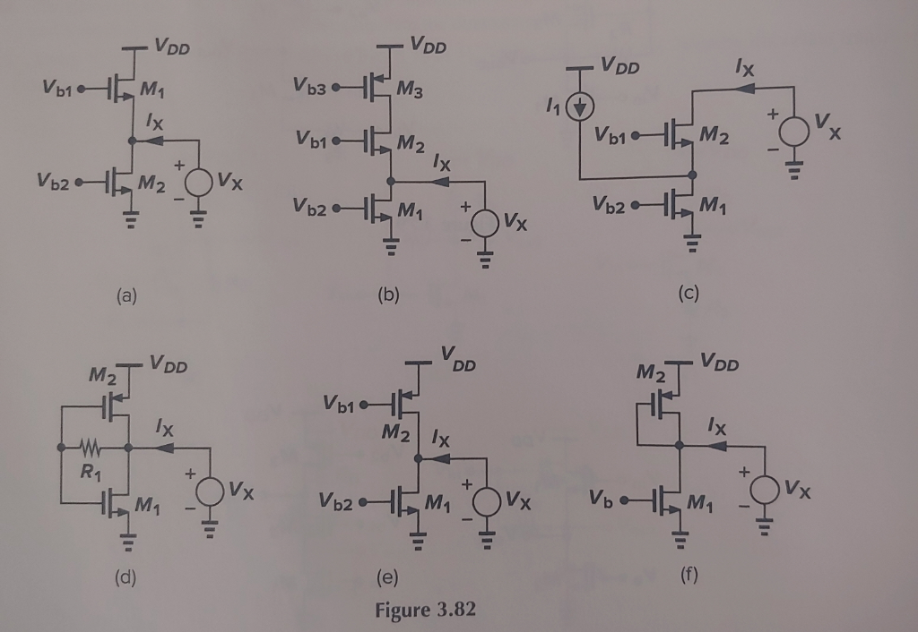 Solved Sketch Vout versus Vin for the circuits of fig 3.82 | Chegg.com