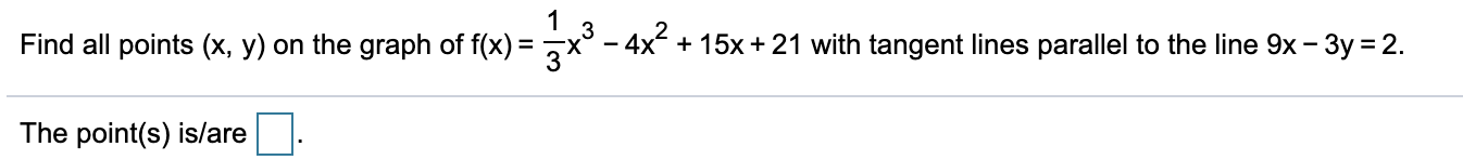 Solved 1 Find all points (x, y) on the graph of f(x) = 3x8 - | Chegg.com