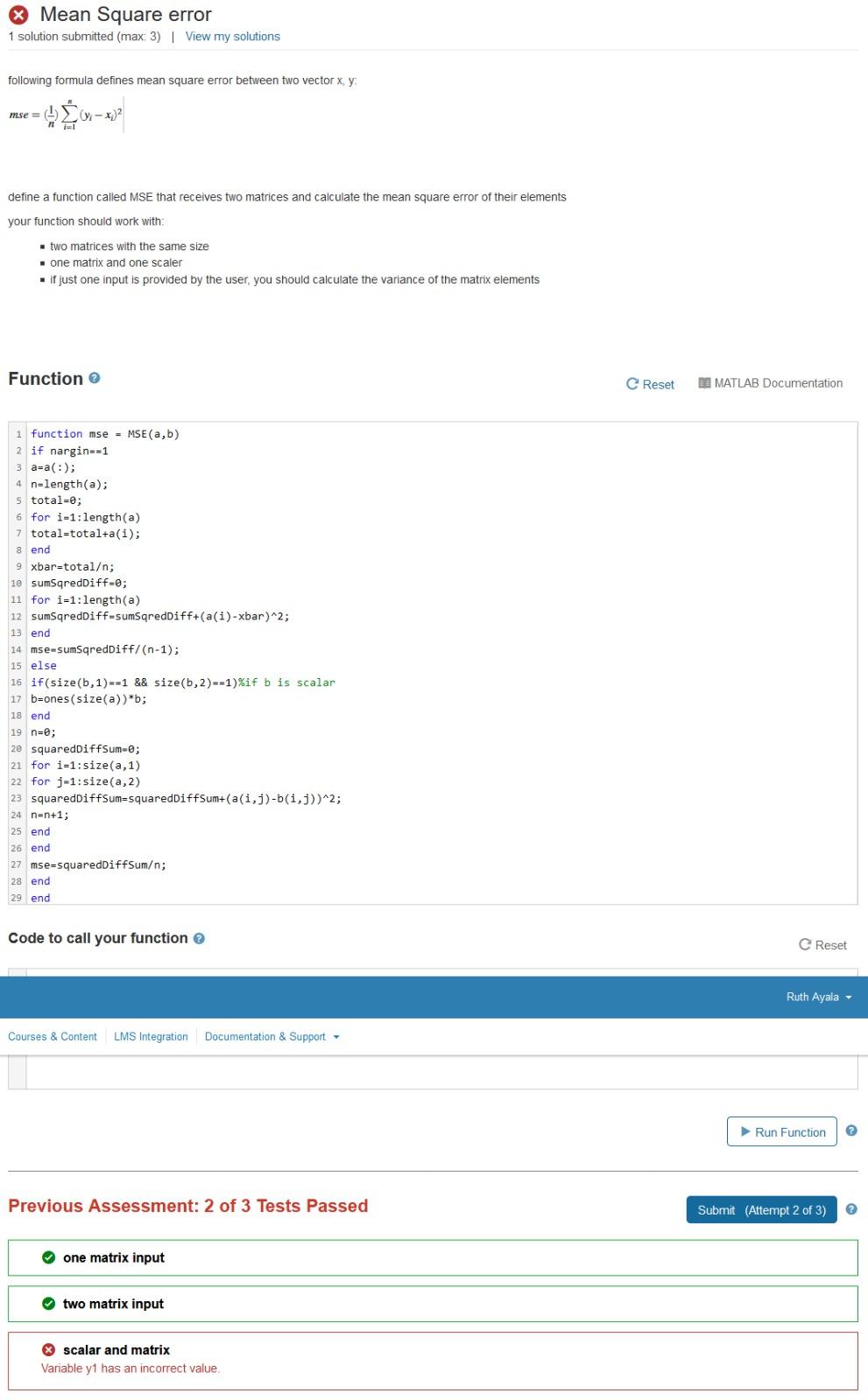 Solved Validate a date values 1 solution submitted (max: 3) | Chegg.com