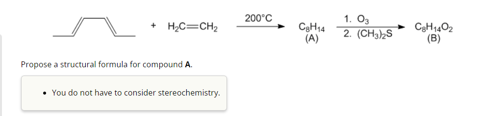 Solved Propose a structural formula for compound A. | Chegg.com