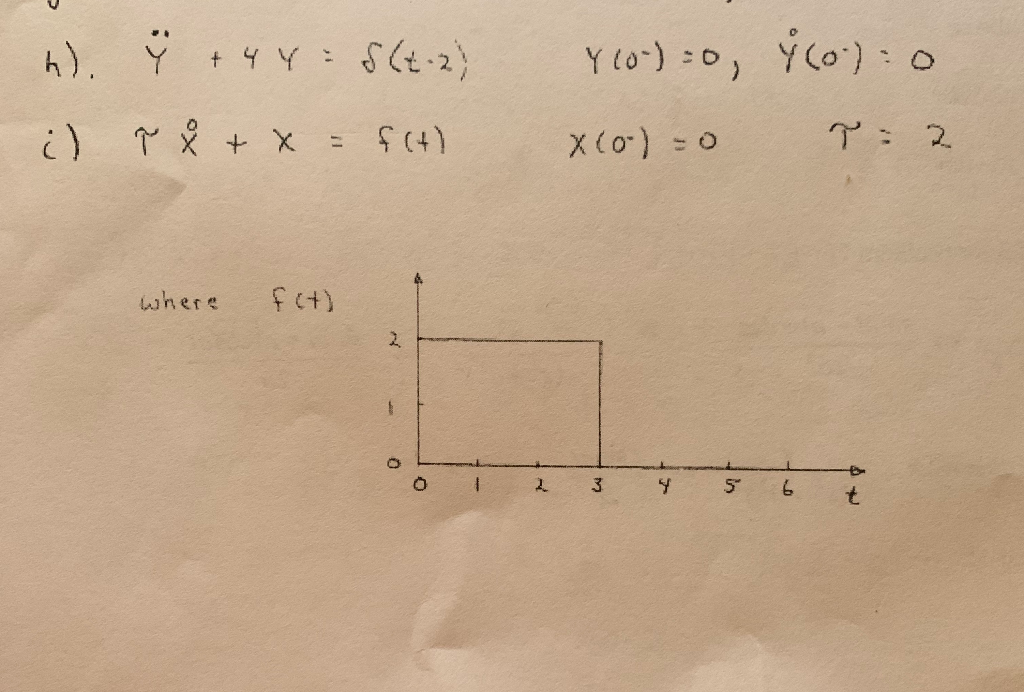 Solved Solve each of the following differential equations | Chegg.com