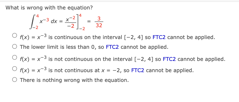 Solved What is wrong with the equation? | Chegg.com