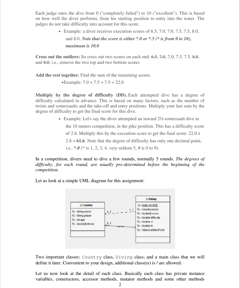 Solved + Country(String name, String player, int age, | Chegg.com