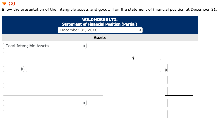 Solved Exercise 9-10 a-b (Part Level Submission) Wildhorse | Chegg.com