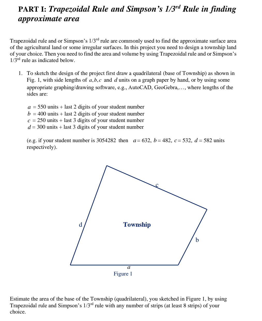 Solved PART I: Trapezoidal Rule and Simpson's 1/3rd Rule in | Chegg.com