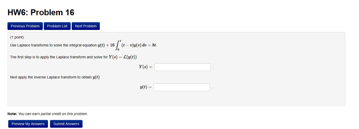 Solved HW6: Problem 16 Previous Problem Problem List Next | Chegg.com