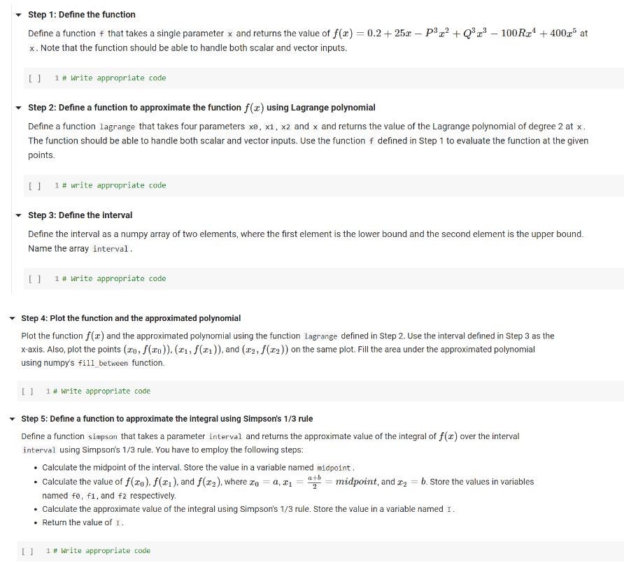 Solved Find the following integral using the simpson's 1/3 | Chegg.com