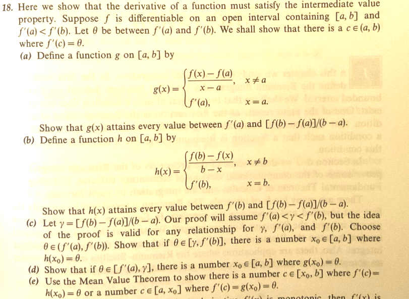 Solved 8. Here we show that the derivative of a function | Chegg.com