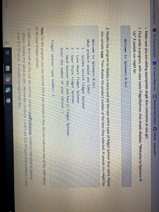 Solved CSC 130 Lab 4 | Chegg.com