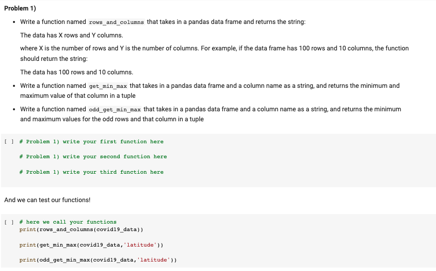 Solved Please solve it in python This is the code i have | Chegg.com