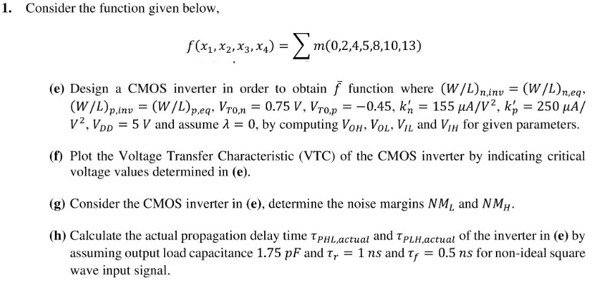 1. Consider the function given below, f(x1,x2,X3,xx) | Chegg.com