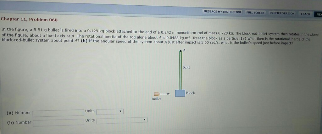 Solved MESSAGE MY INSTRUCTOR FULL SCREEN PRINTER VERSION | Chegg.com