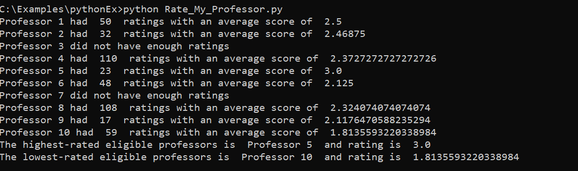 Solved ^ instructions def main(): prof1 = [3, 0, 4, 1, 5, | Chegg.com