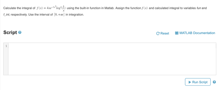 Solved Calculate the integral of f(x)=4xe−3x5log2(x1) using | Chegg.com