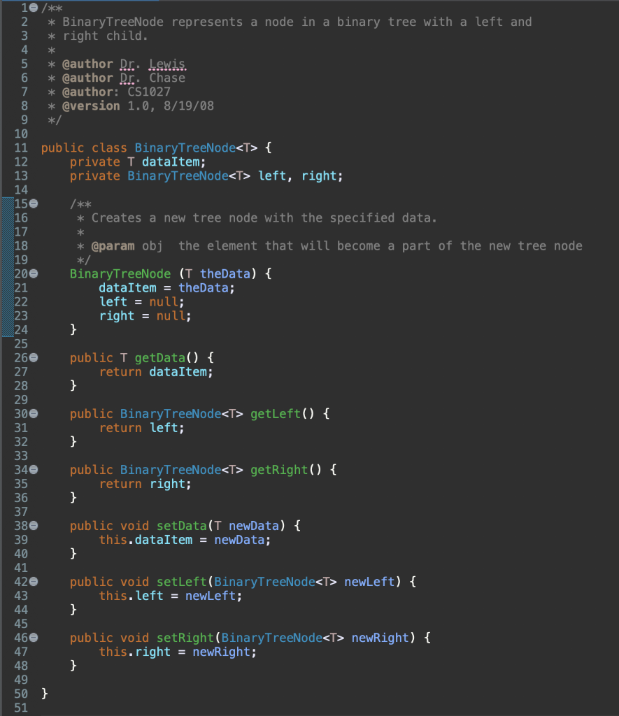 Solved Exercise 2 - Completing the LinkedBinary Tree class | Chegg.com