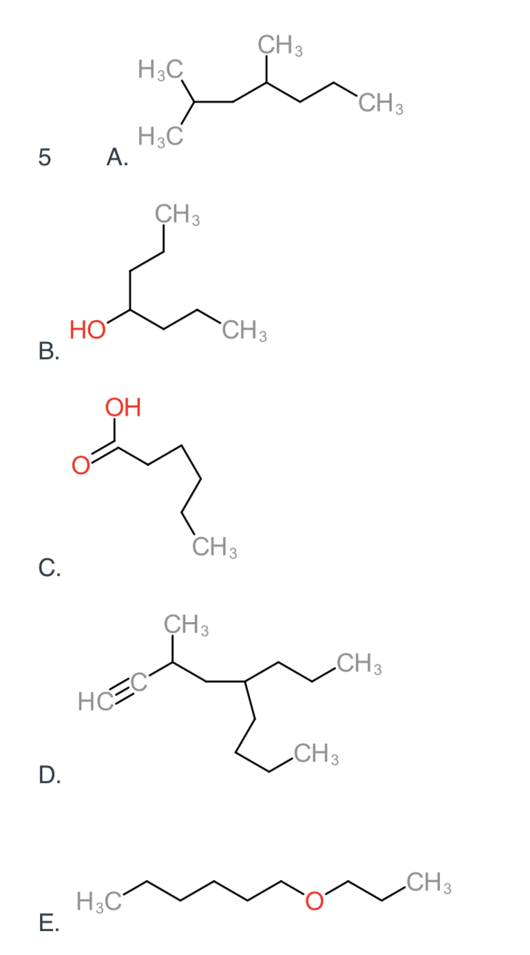Solved 5. Write the balanced chemical equation for | Chegg.com