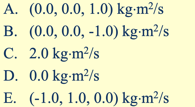 Solved 8. An object with an initial angular momentum of Li = | Chegg.com