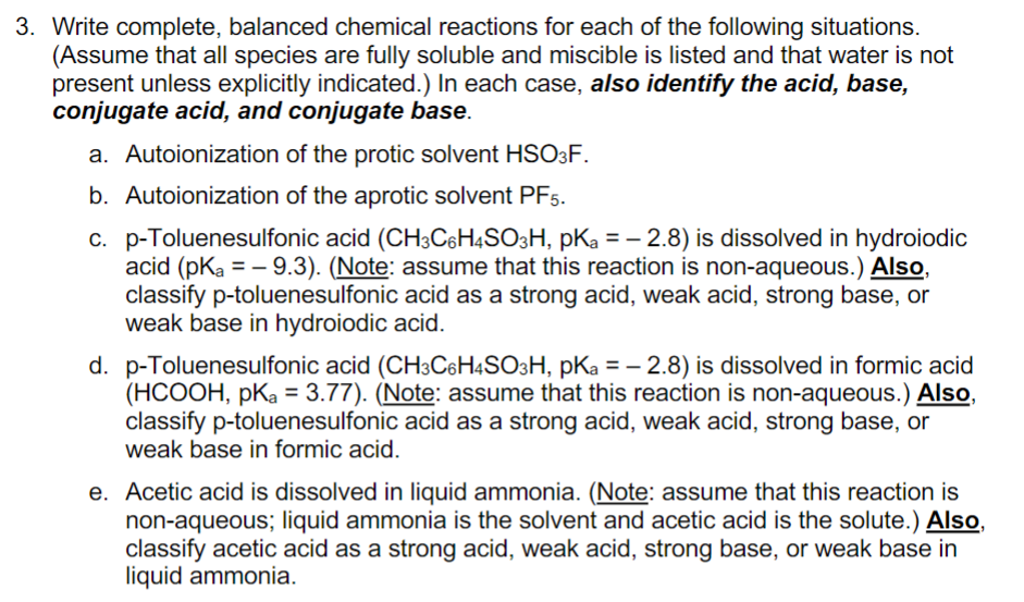 Solved Write complete, balanced chemical reactions for each | Chegg.com