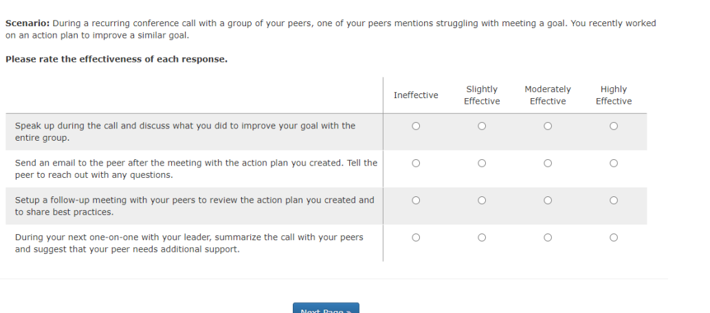 Solved Scenario: During a recurring conference call with a | Chegg.com