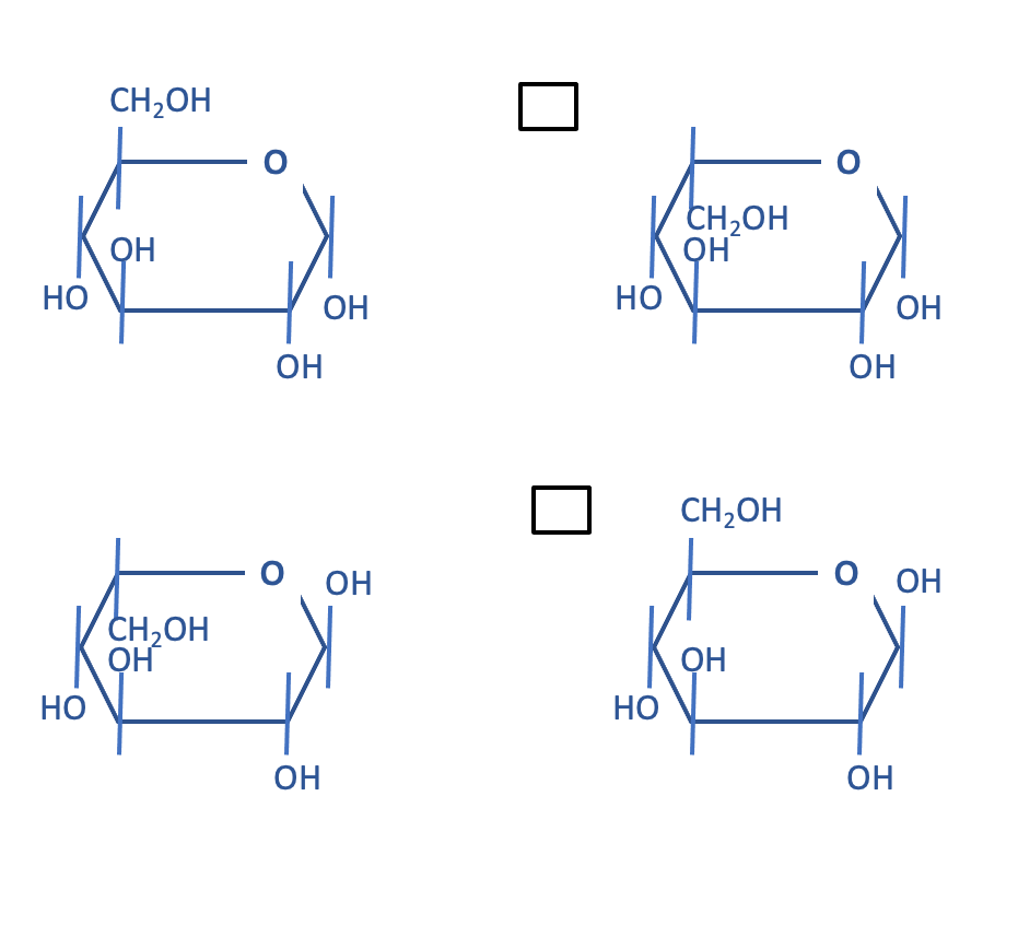 Solved Which one is b-D glucose and which one is a-L glucose | Chegg.com