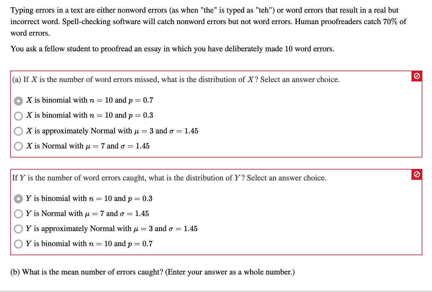 Solved Typing errors in a text are either nonword errors (as | Chegg.com