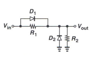 Draw the input/output Vin/Vout characteristic curve | Chegg.com