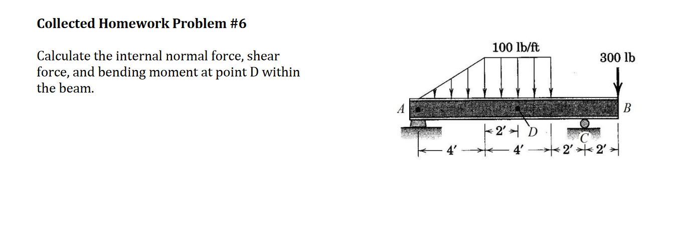 Solved Collected Homework Problem \#6 Calculate the internal | Chegg.com