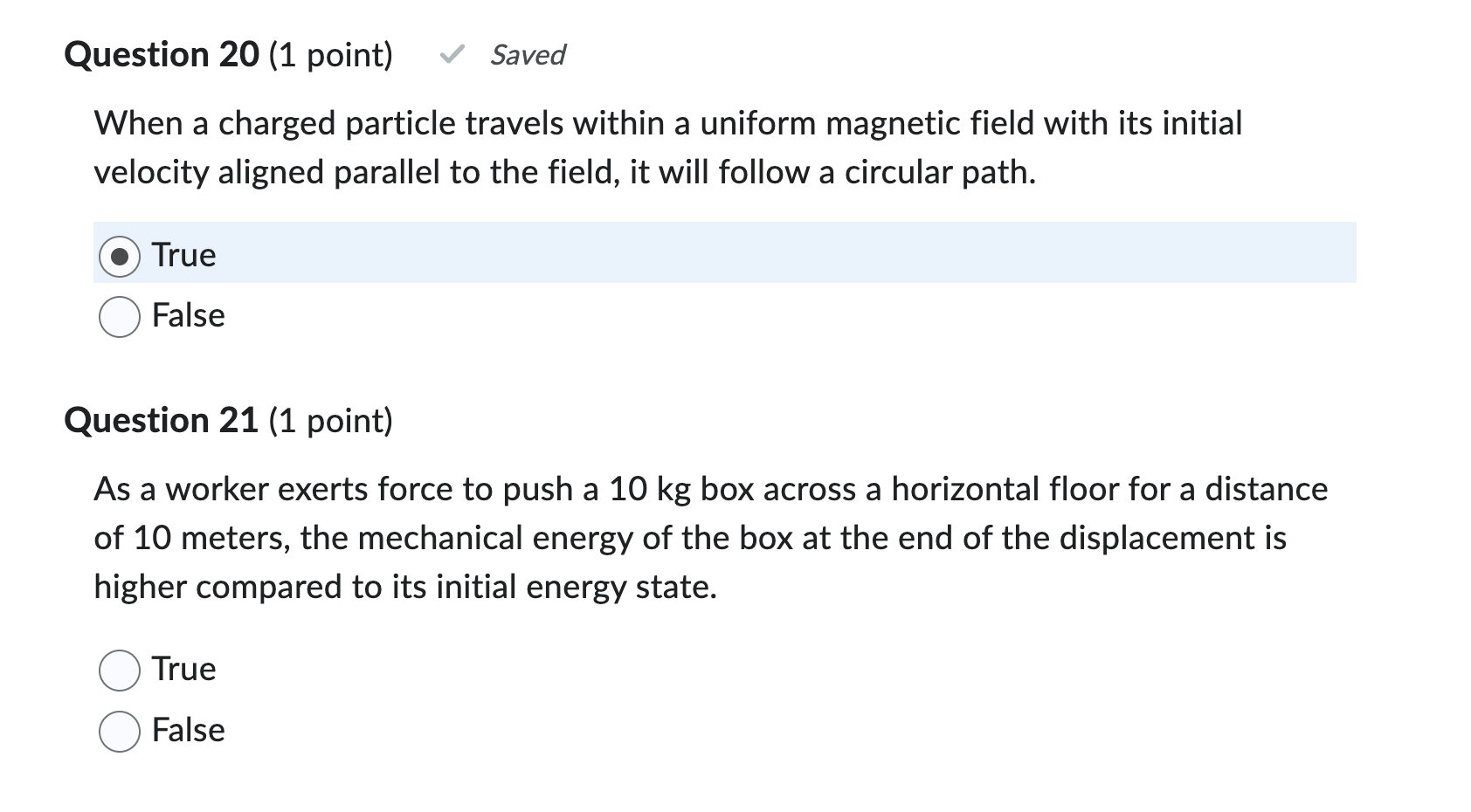 Solved Please check if all of these answers are correct | Chegg.com