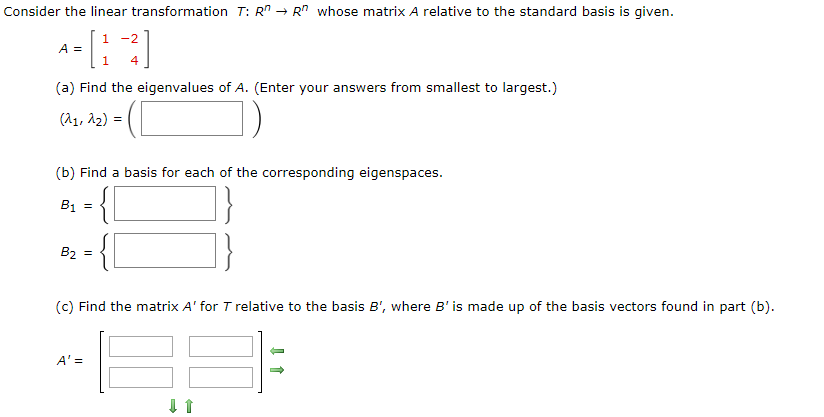 Solved Consider the linear transformation T: Rn Rn whose | Chegg.com