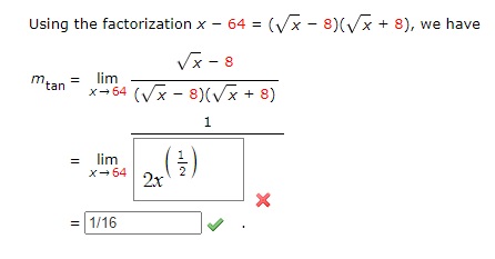 Solved Using the factorization x-64=(x2-8)(x2+8), ﻿we | Chegg.com