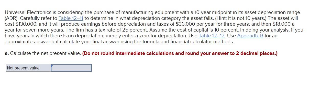 Universal Electronics is considering the purchase of | Chegg.com