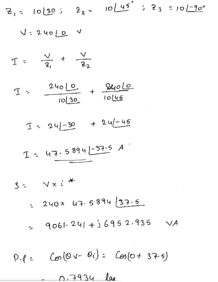 Solved 1-19. Figure P1-14 shows a simple single-phase ac | Chegg.com