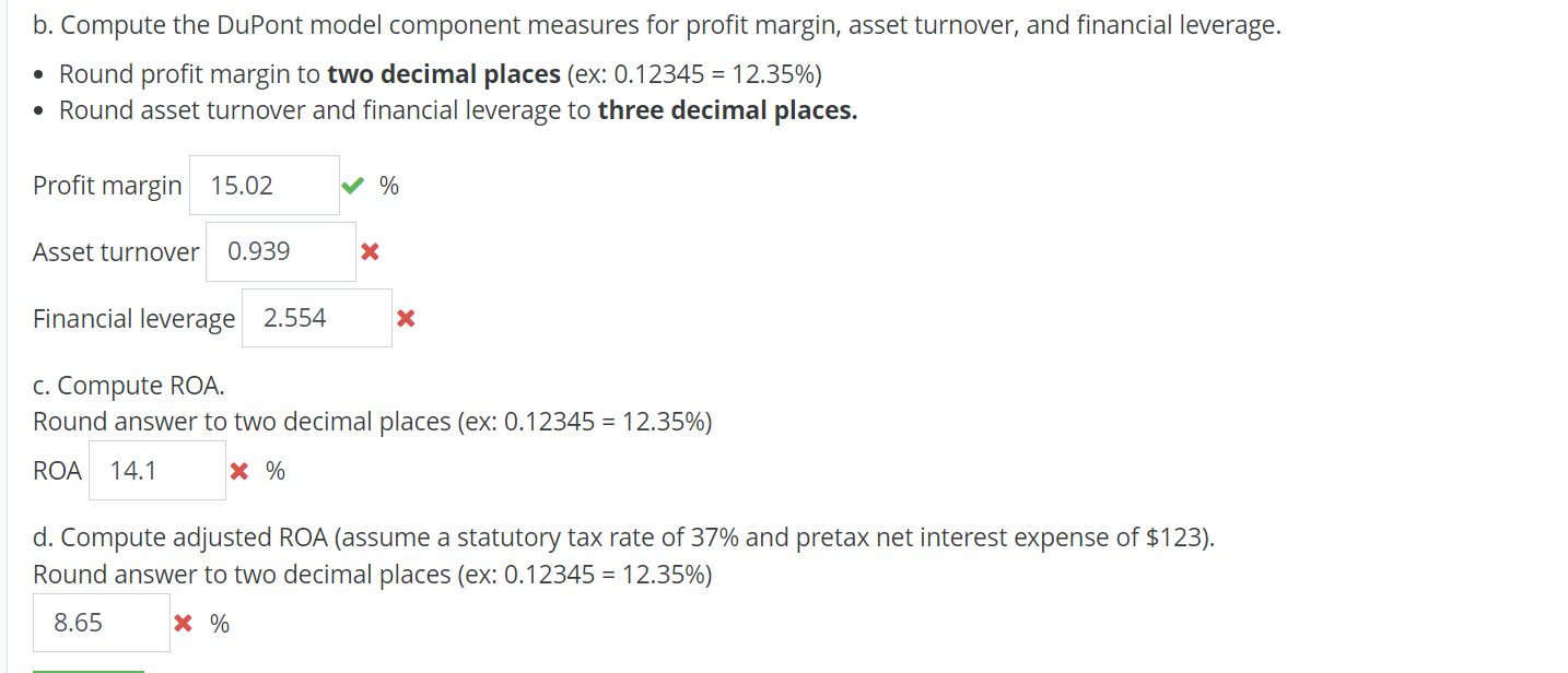 Solved Compute and Interpret Measures for DuPont | Chegg.com