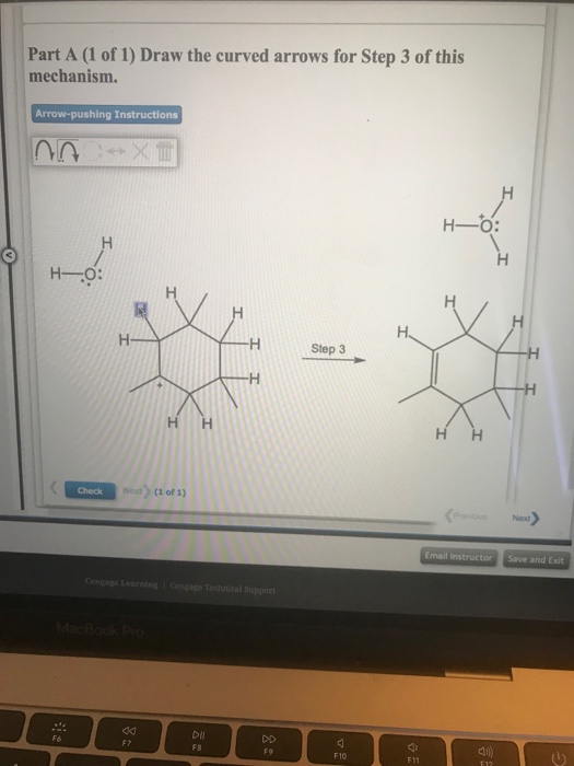 Solved Part A (1 of 1) Draw the curved arrows for Step 3 of | Chegg.com