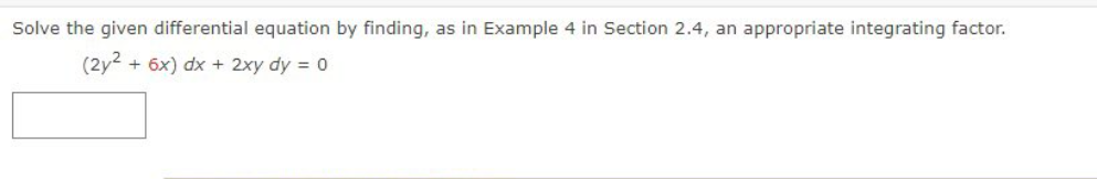 Solved Solve the given differential equation by finding, as | Chegg.com