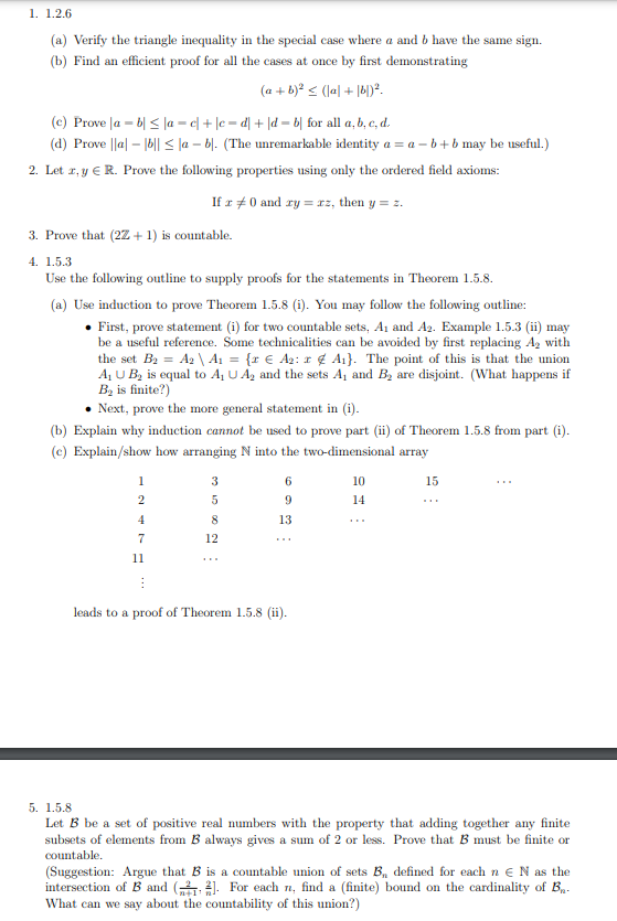 Triangle Inequality Analysis