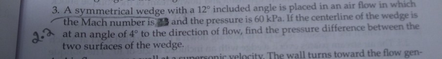 Solved symmetrical wedge with a 12° included angle is placed | Chegg.com
