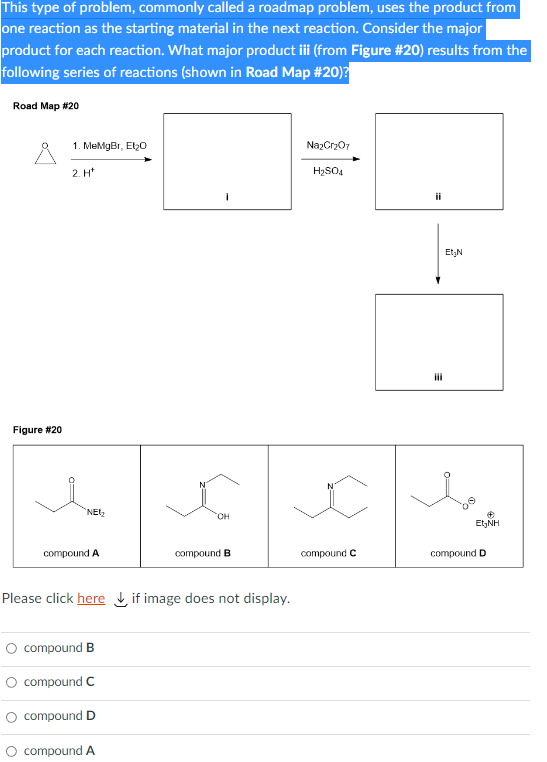 Solved This type of problem, commonly called a roadmap | Chegg.com