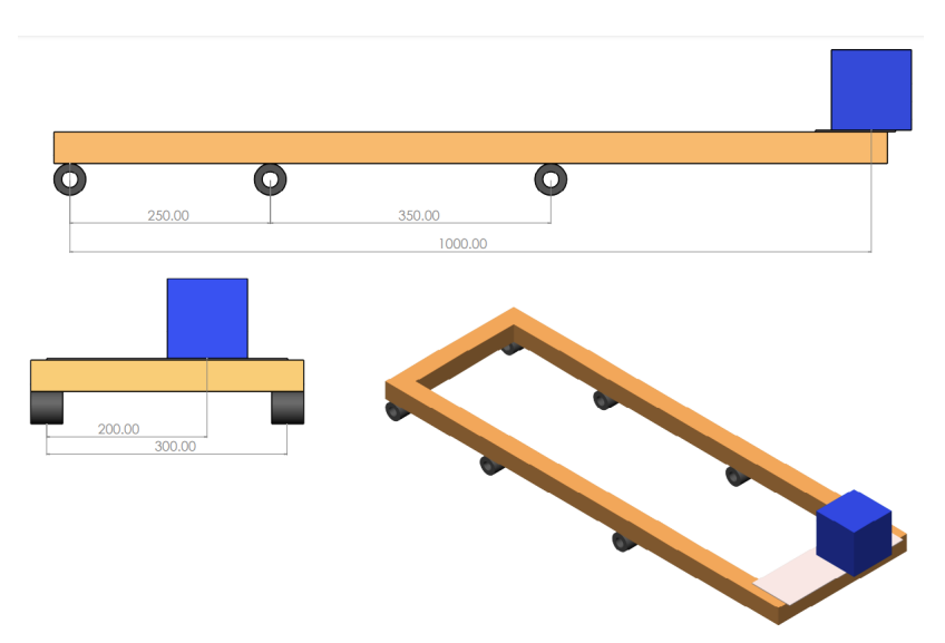 Solved Consider a rectangular structure supported by a set | Chegg.com