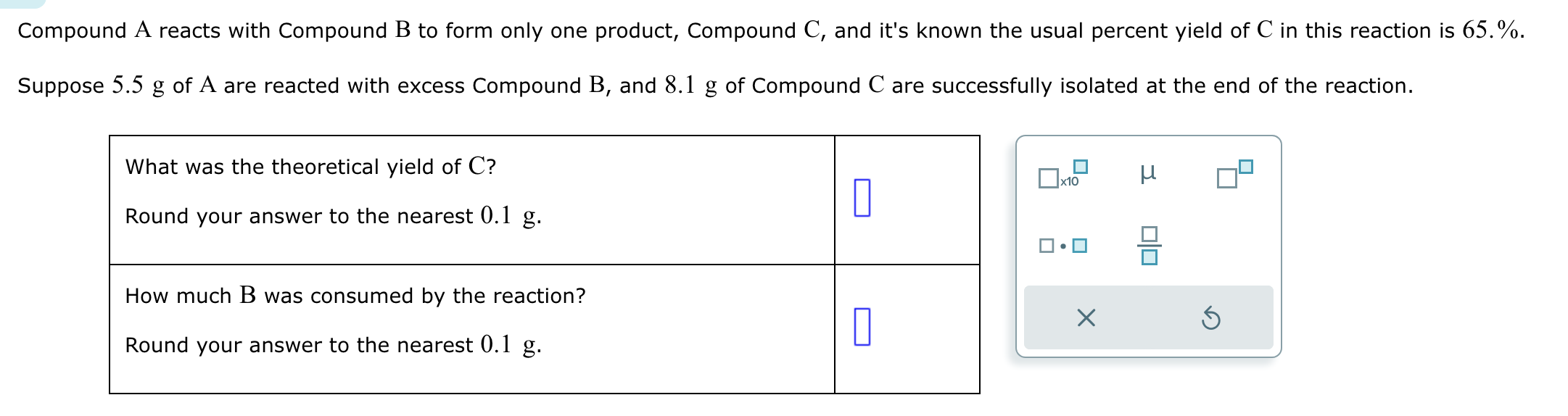 Solved Compound A reacts with Compound B ﻿to form only one | Chegg.com