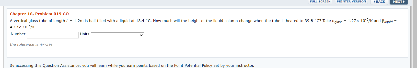 Solved FULL SCREEN PRINTER VERSION A BACK NEXT Chapter 18, | Chegg.com