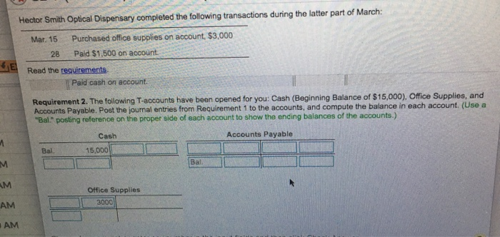 Solved Requirement 2. The following T-accounts have been | Chegg.com Solved Requirement 2. The following T-accounts have been | Chegg.com